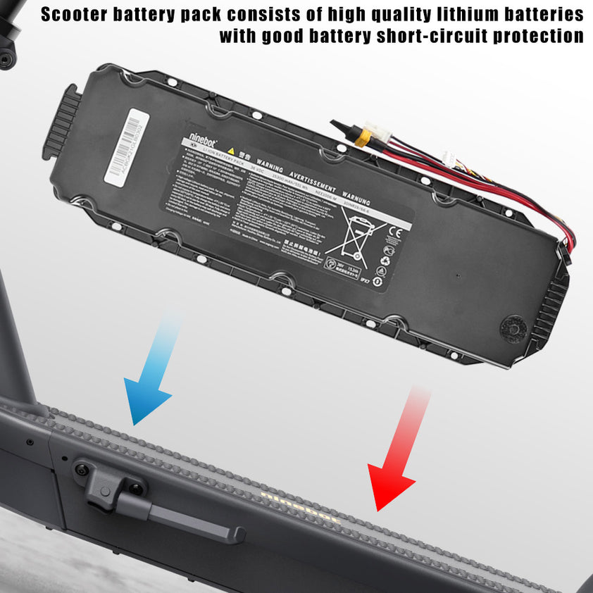Original Ninebot Scooter MAX G30 Battery Pack 36V 15300mAh 551Wh IPX7 ...